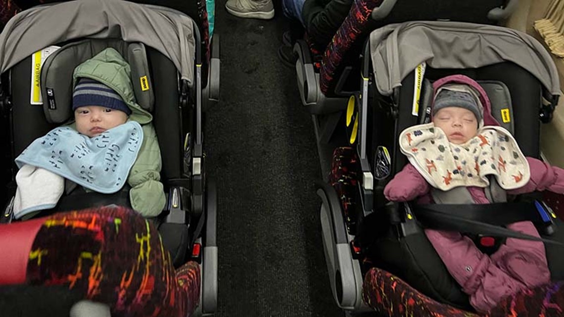 Twin babies rescued in Russia now home with parents in Texas | wfaa.com