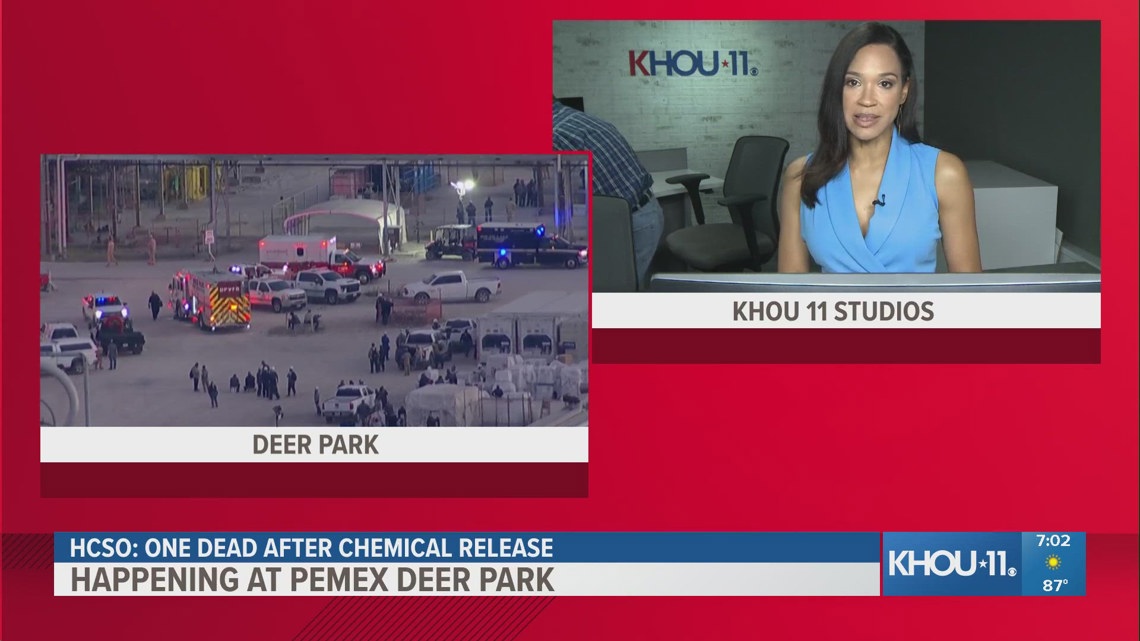 One dead after chemical release at PEMEX Deer Park facility | wfaa.com