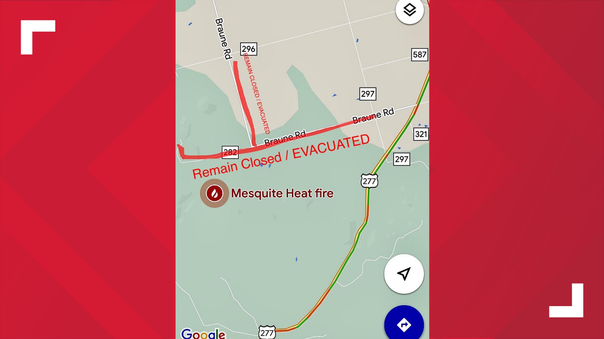 Wildfire continues to rage in Taylor County | wfaa.com