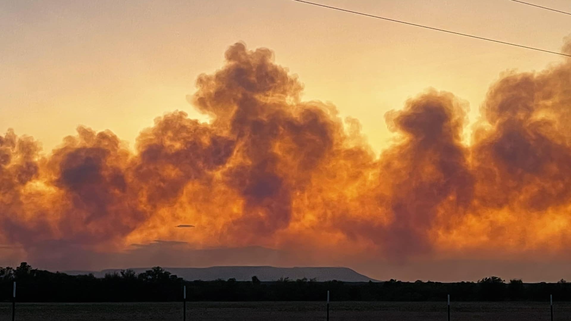 Wildfire continues to rage in Taylor County | wfaa.com