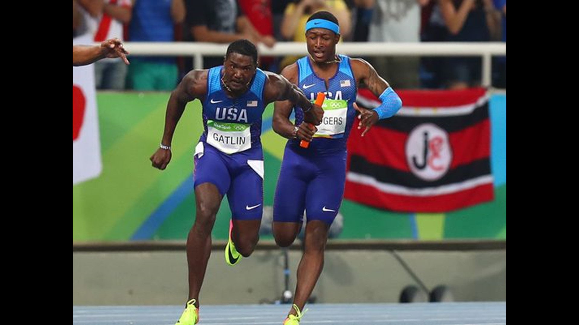 Why U.S. team was disqualified in men's 4x100 relay | wfaa.com