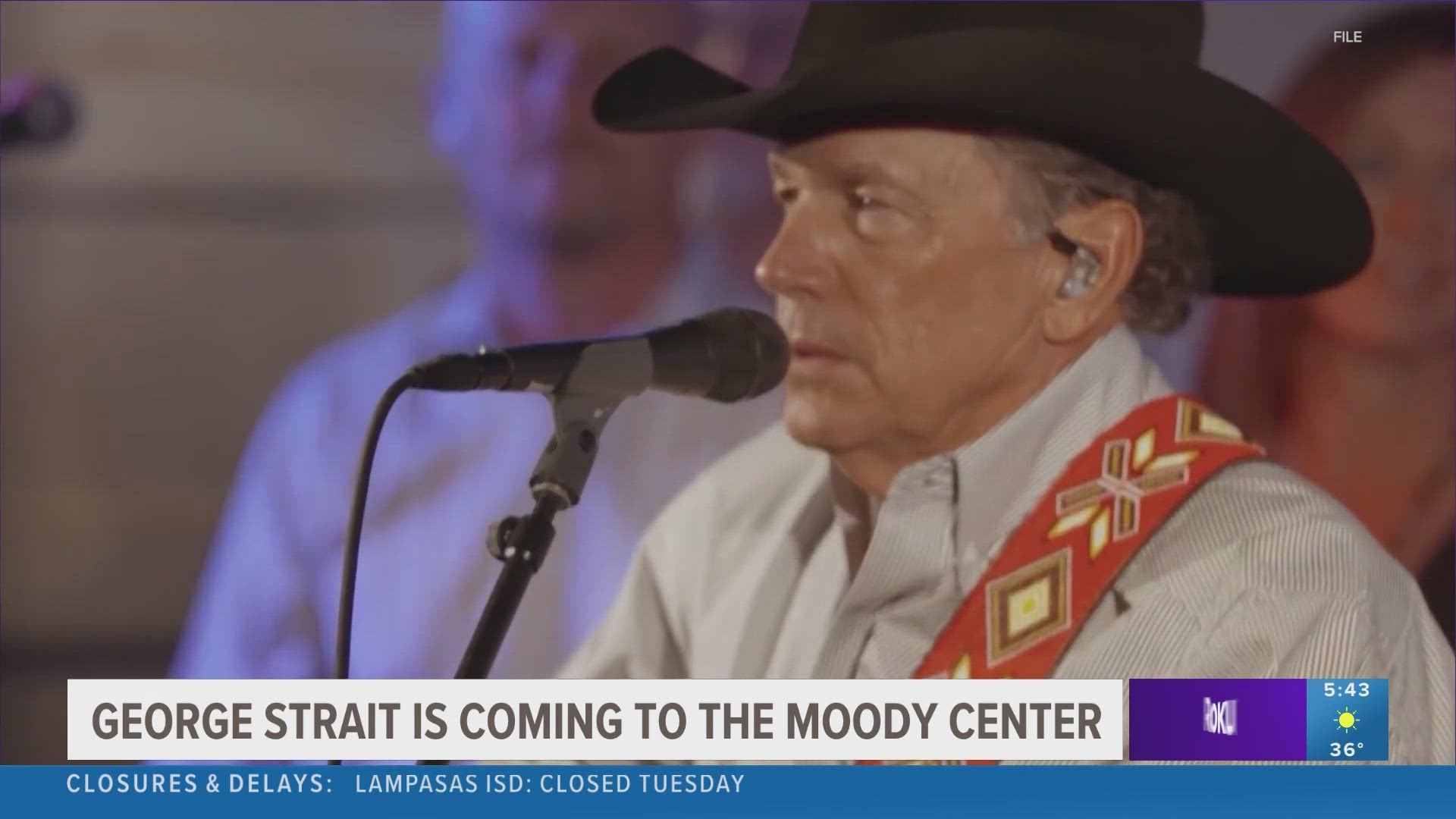George Strait announces 2 shows at Austin's Moody Center | wfaa.com