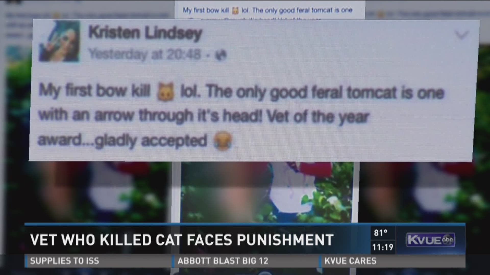 Vet in viral dead cat photo gets license suspended 1 year plus 4 years ...