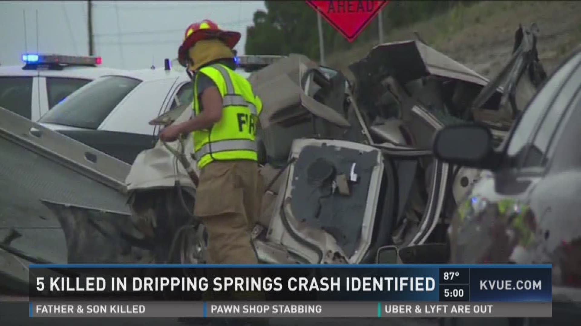 DPS identifies 5 dead in crash near Dripping Springs | wfaa.com