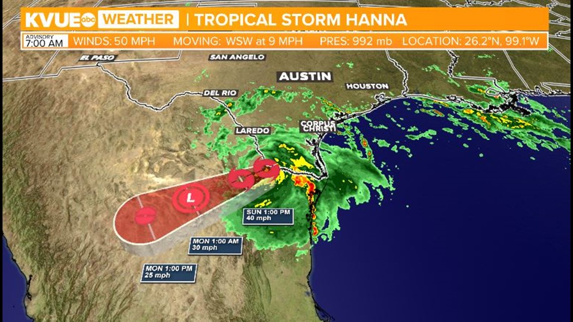 Hanna downgraded to a Tropical Depression, will dissipate over Mexico ...