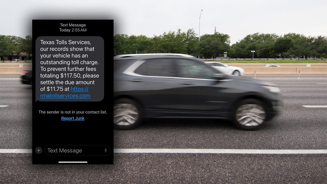 Toll text scam targets Central Texas Regional Mobility Authority | wfaa.com