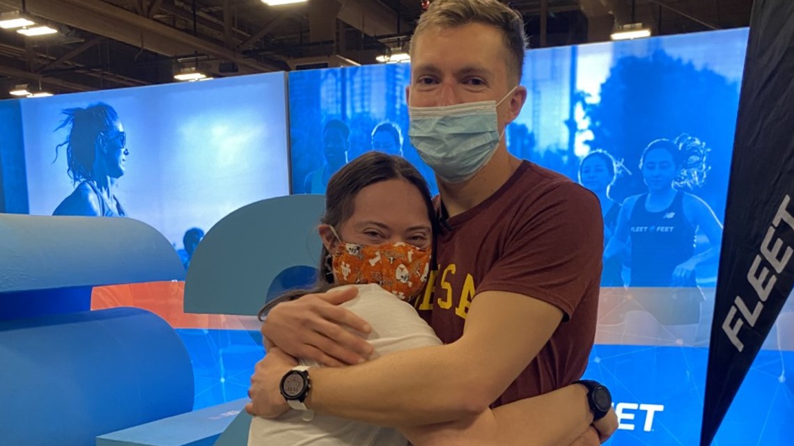 Kayleigh Williamson makes history with Austin Marathon finish | wfaa.com