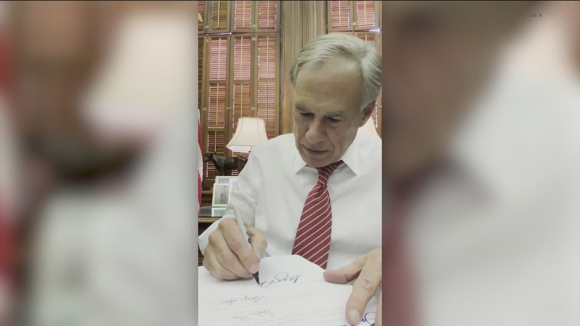 Gov. Abbott signs Texas redistricting map into law | wfaa.com