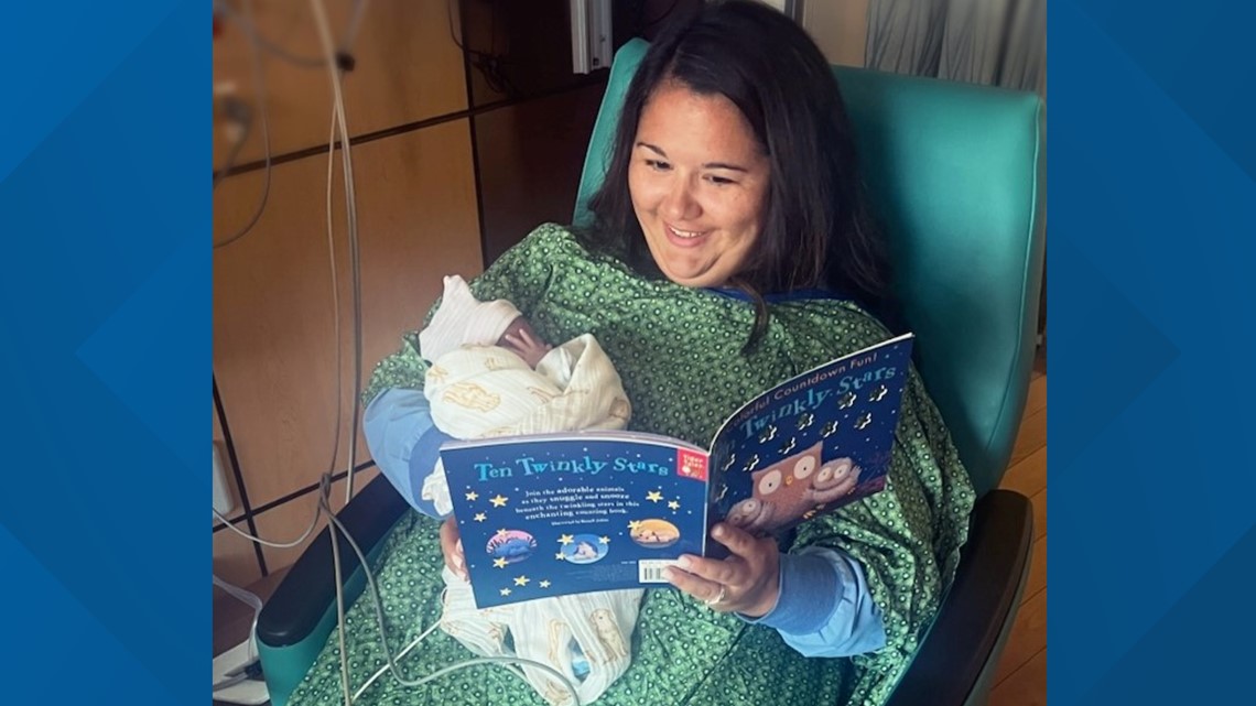 How reading to newborn babies can help their future development | wfaa.com