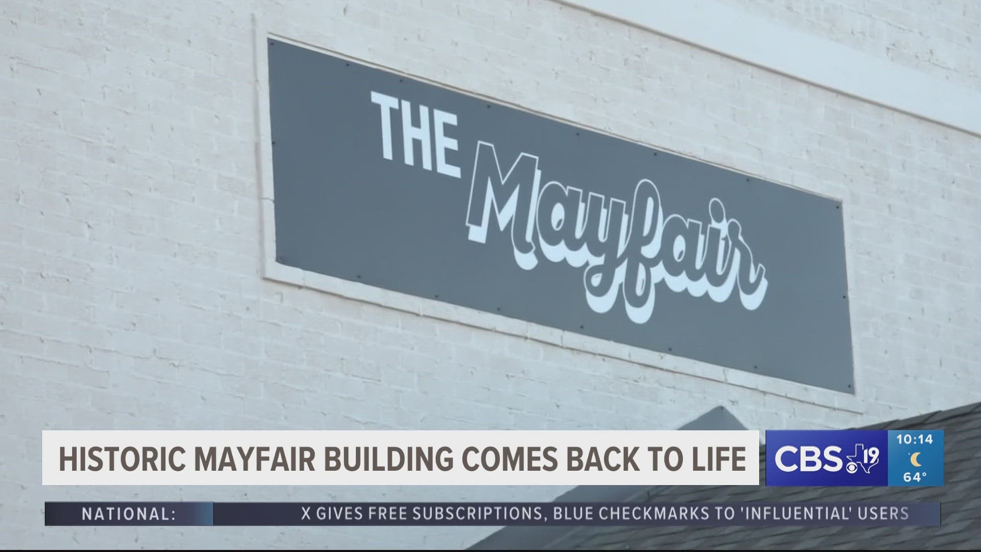 Tyler celebrates grand reopening of historic Mayfair dance hall | wfaa.com
