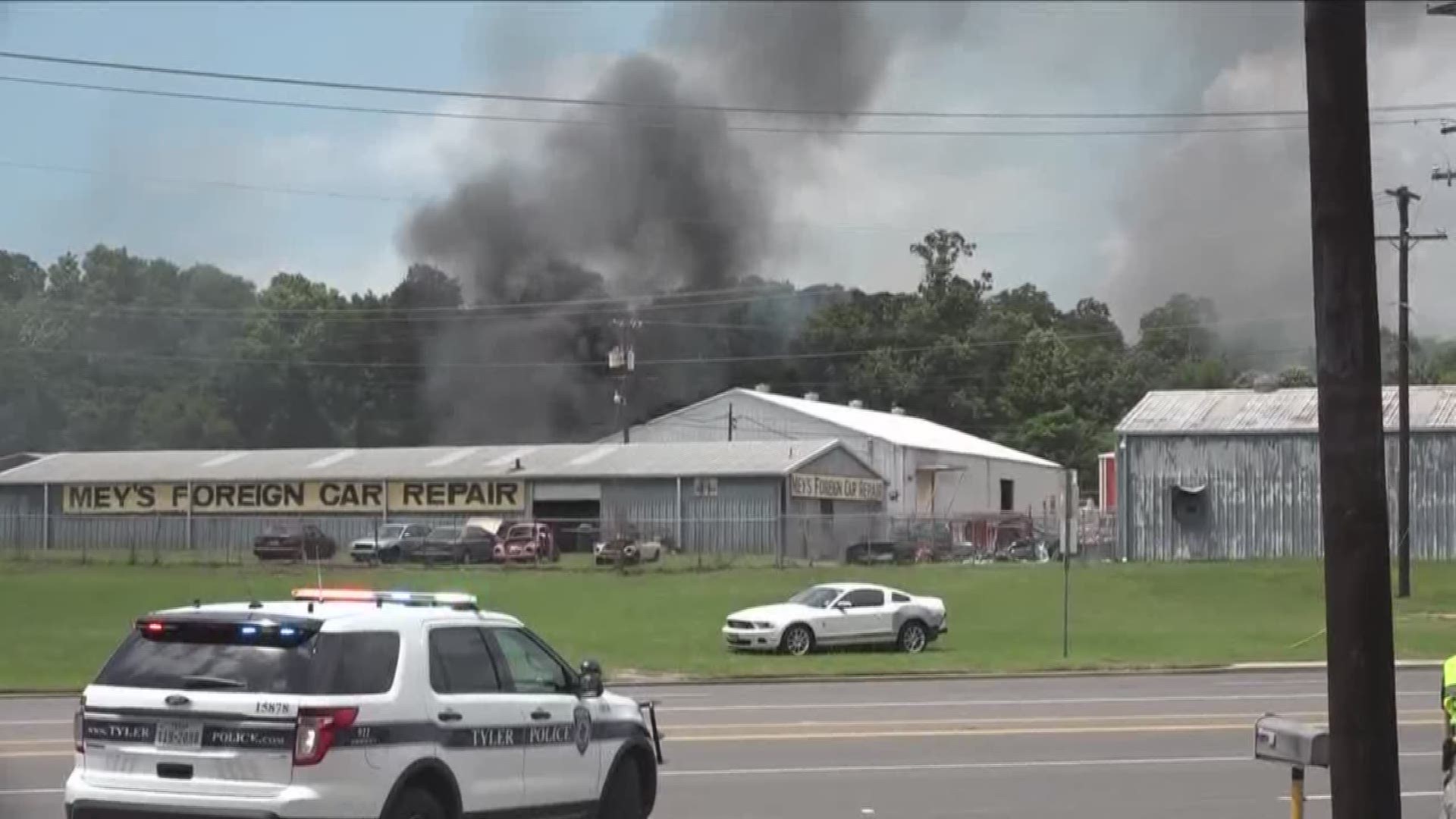 Fire marshal investigating explosion, fire at Tyler business ...