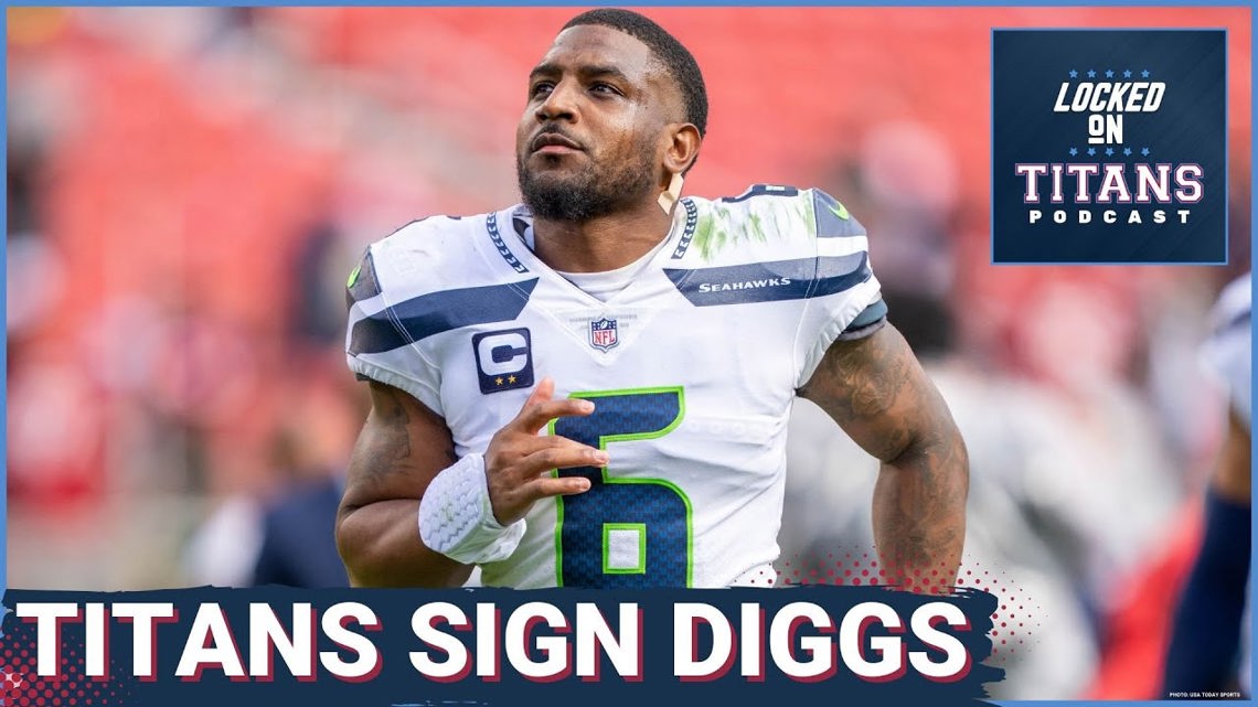 Tennessee Titans SIGN QUANDRE DIGGS, Perfect Safety Fit & Ran Carthon ...