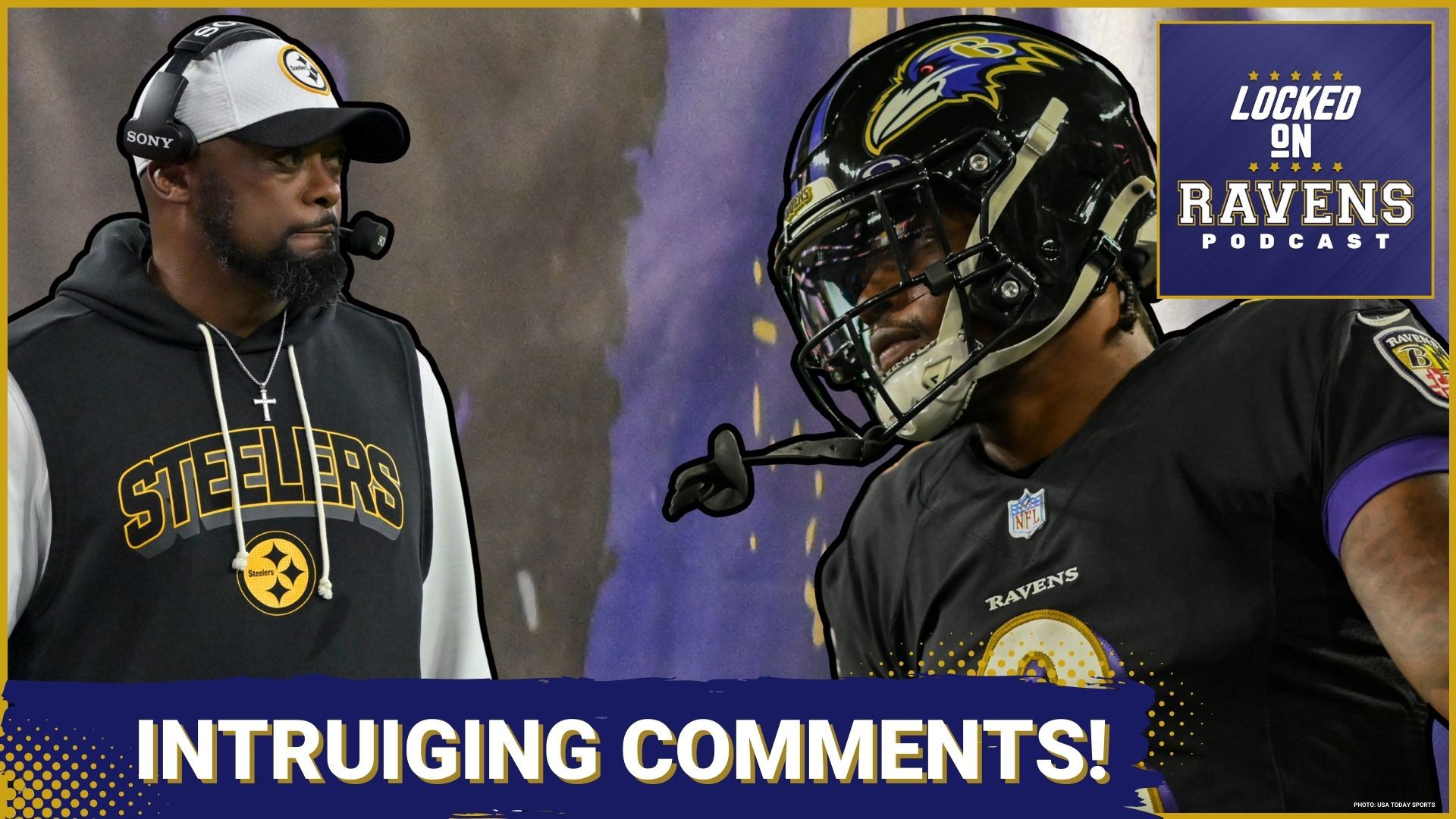 Mike Tomlin GETS REAL on Lamar Jackson ahead of Baltimore Ravens ...