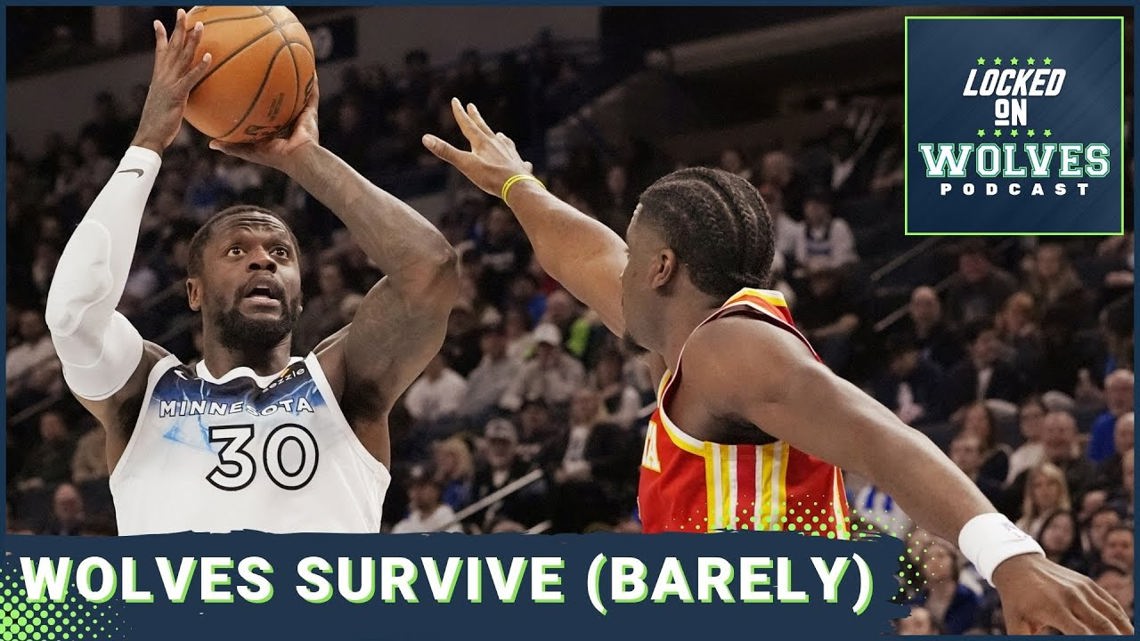 Timberwolves survive flat performance over depleted Hawks behind the ...
