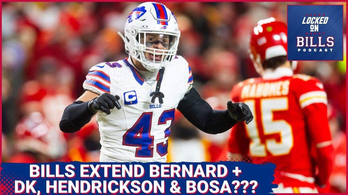 Bills extend Terrel Bernard + should Buffalo pursue Trey Hendrickson ...