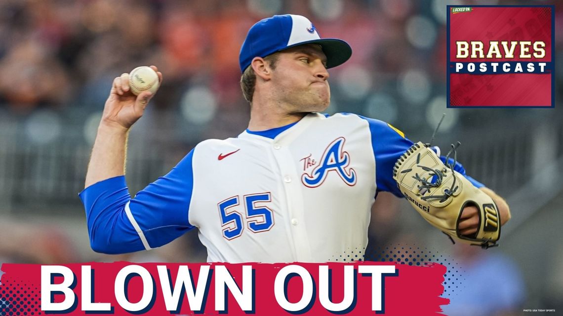 BRAVES POSTCAST: Atlanta Braves starter Bryce Elder BLOWN UP by Houston ...