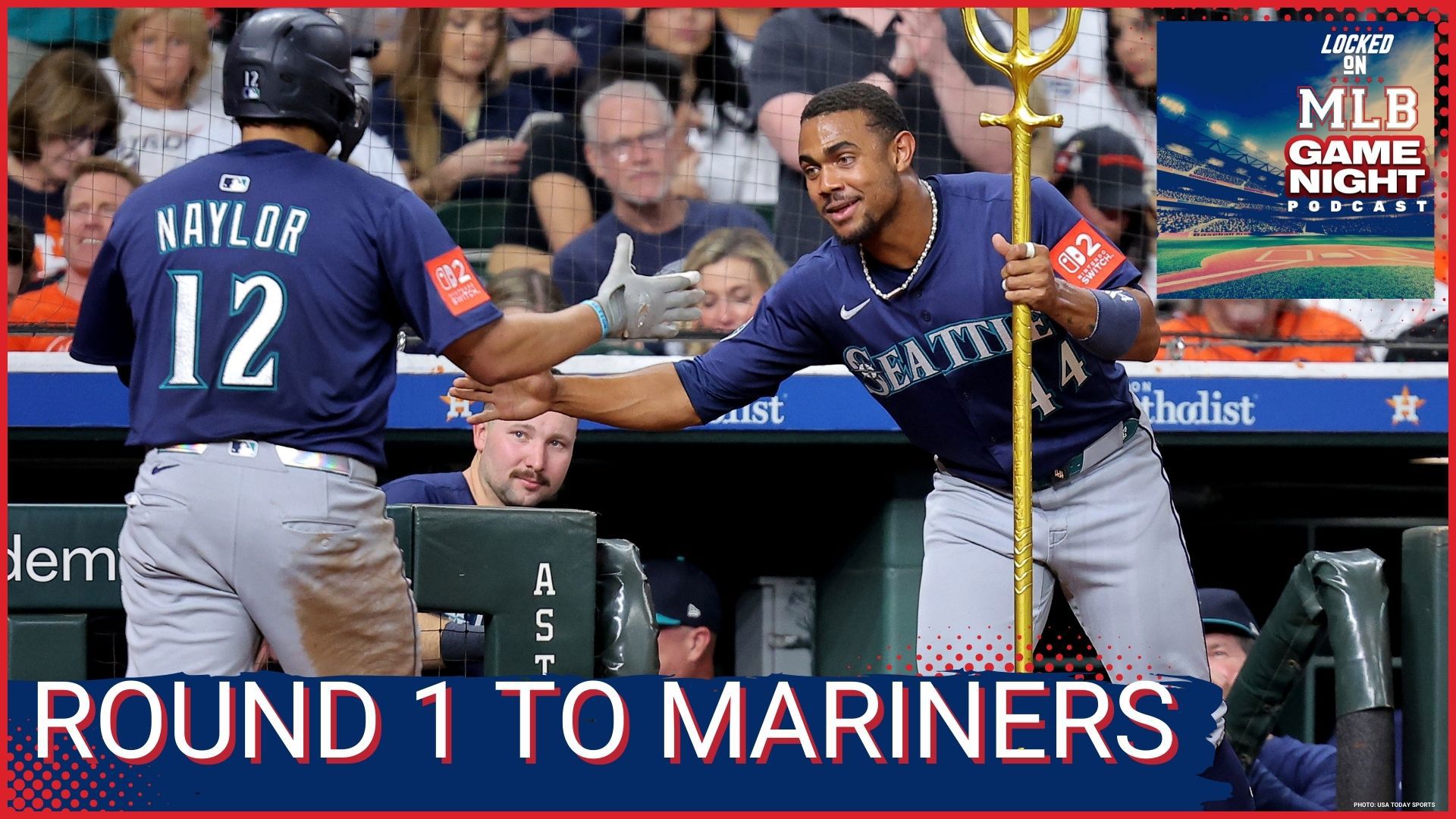 MLB GAME NIGHT: Mariners Take Round 1 in Houston; Bryan Woo Exits with ...