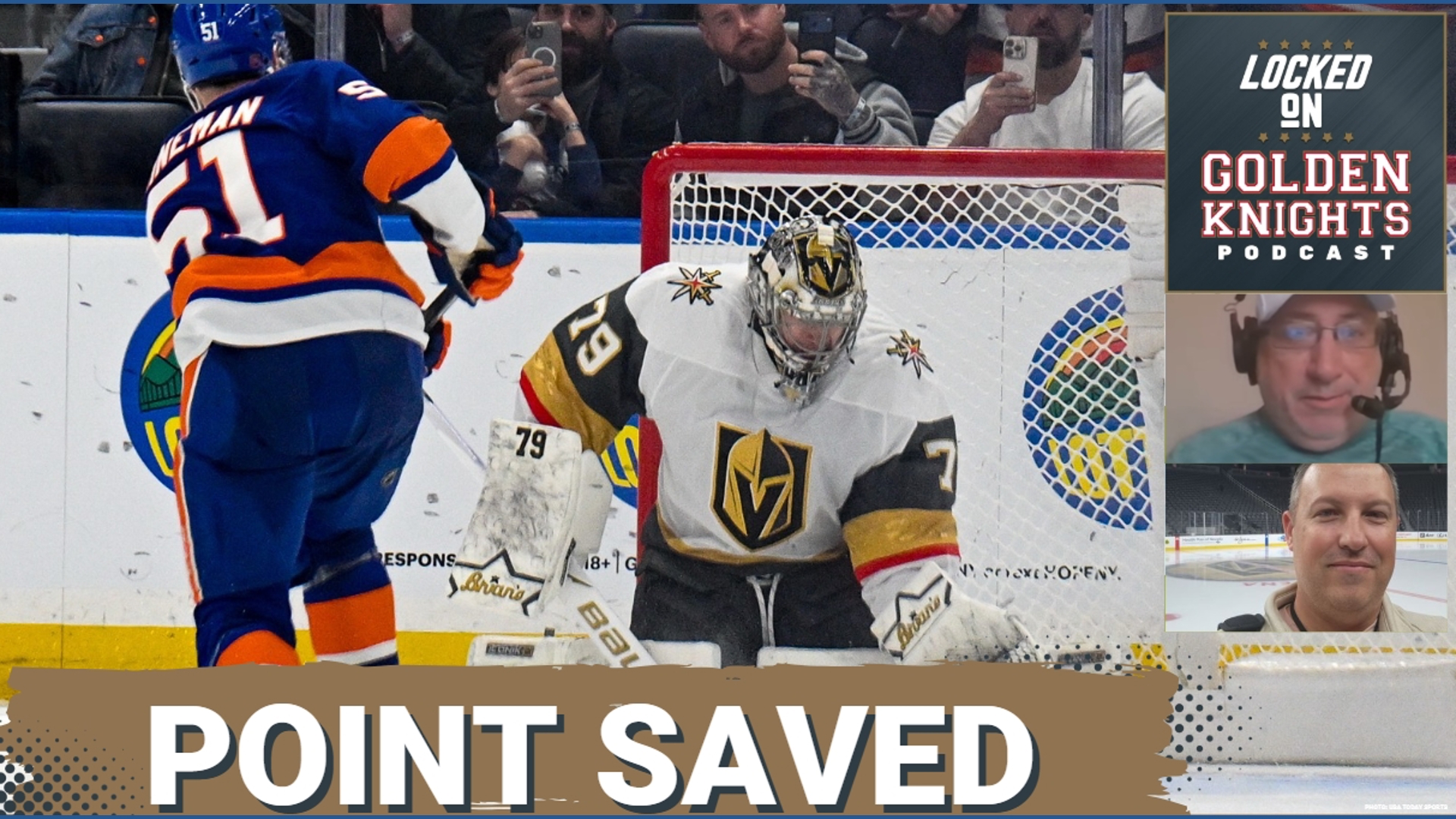 FAILURE TO FINISH: Vegas Golden Knights Blow Lead as Jack Eichel, Shea ...