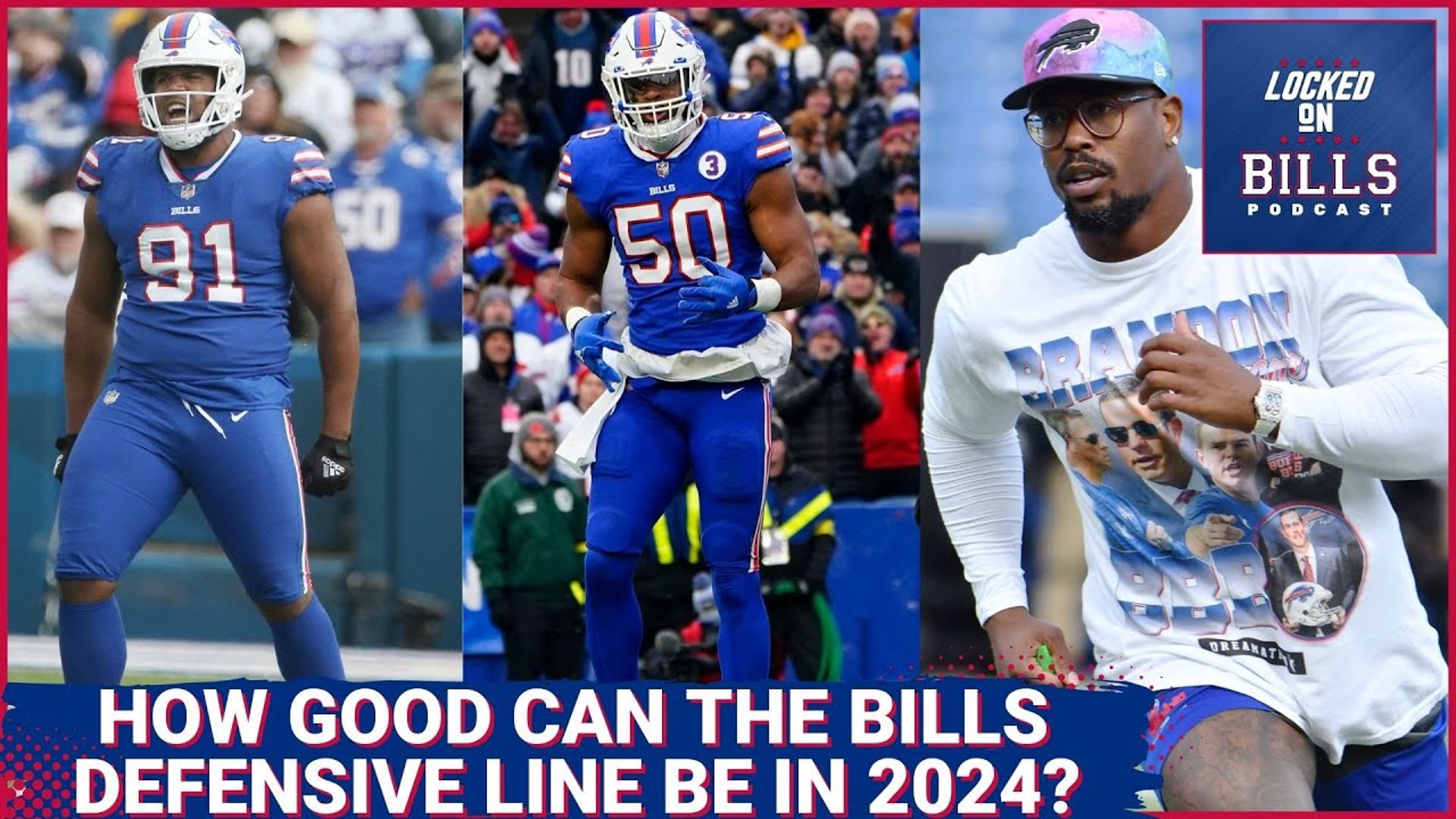 Can Buffalo Bills DL led by Ed Oliver, Von Miller, Greg Rousseau ...