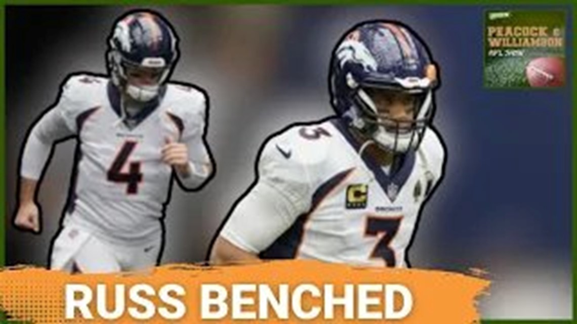 BREAKING: Broncos Bench Russell Wilson // Why Didn't Anyone Go After ...