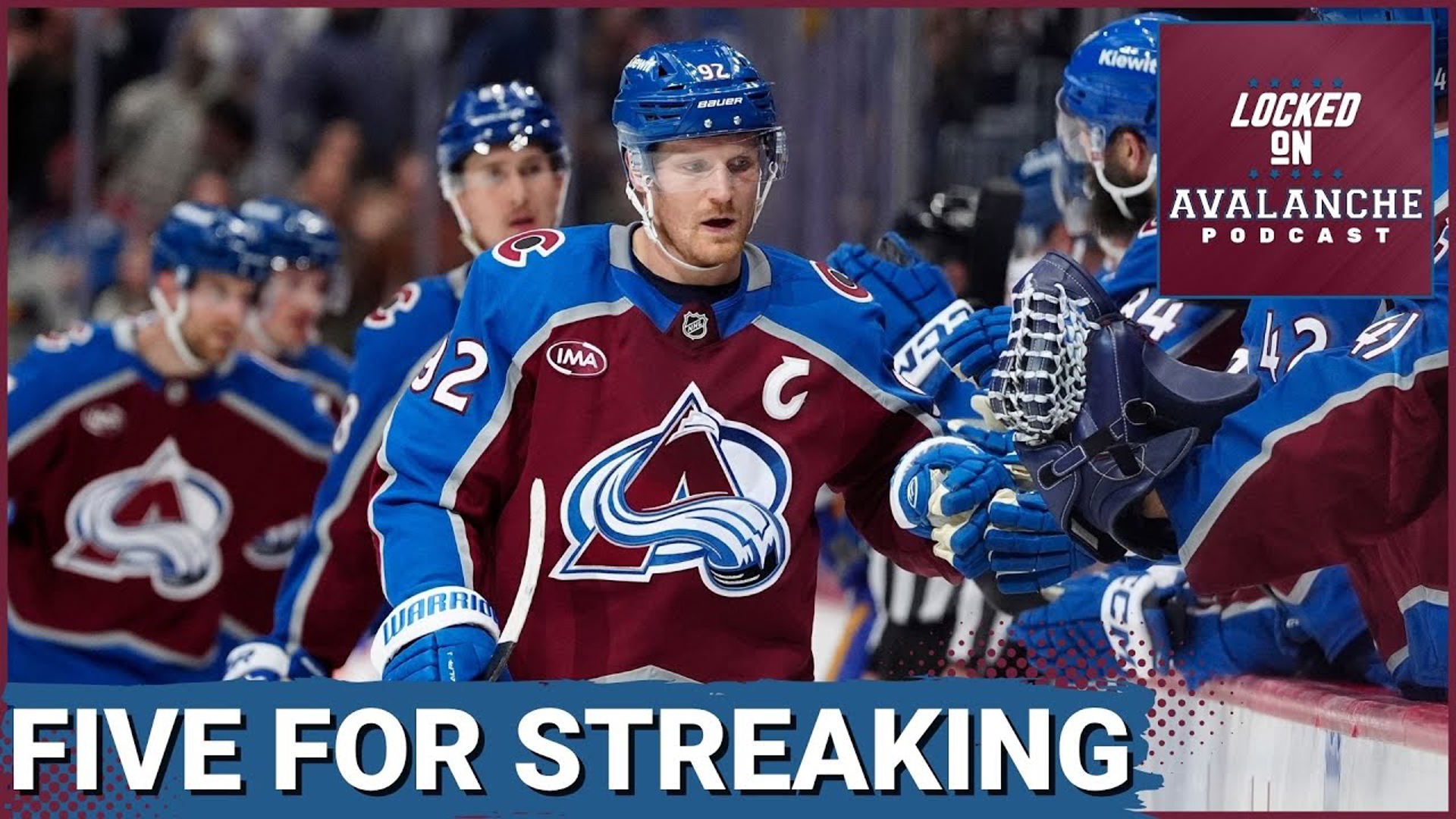 Avalanche Pull Away Late, Extend Win Streak to Five With Victory Over ...