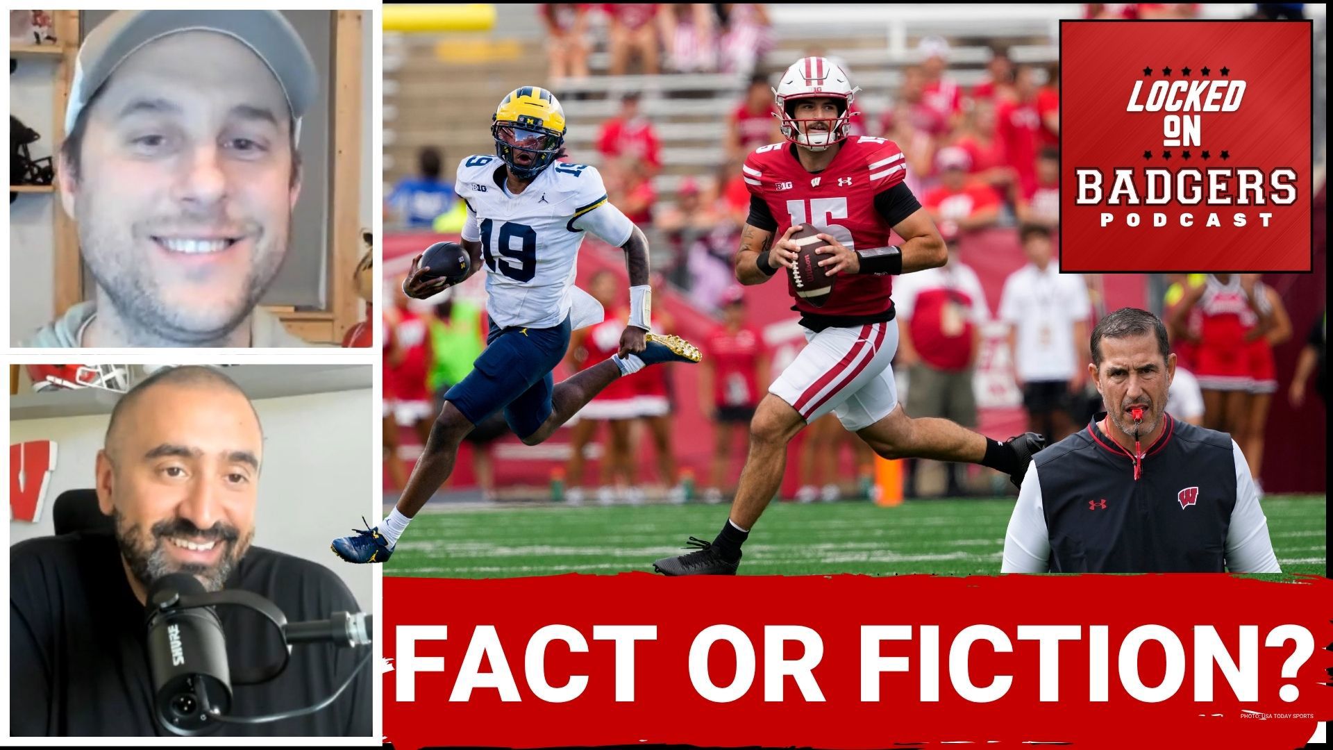 FACT OR FICTION | Wisconsin CAN stop MICHIGAN's RUN game? PLUS MUCH ...