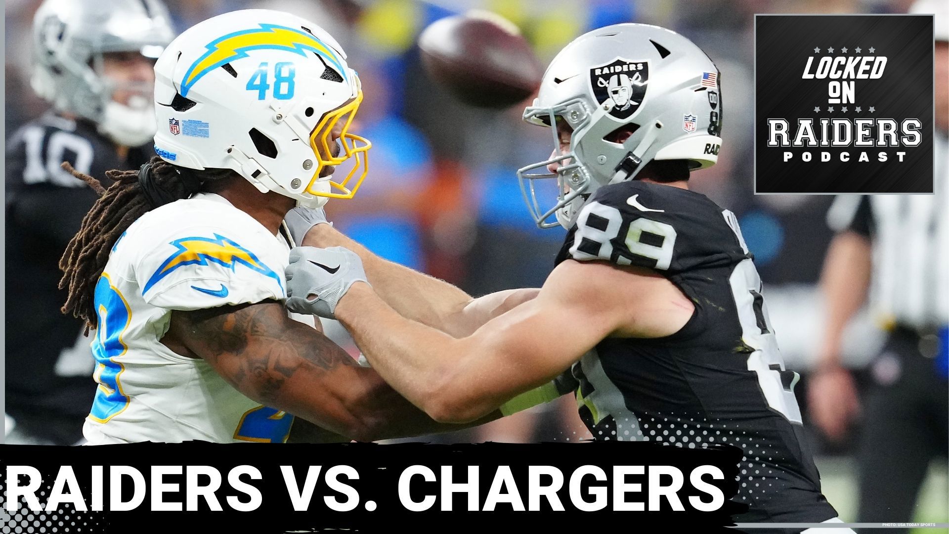 Las Vegas Raiders and LA Chargers, both with 1-0 records, will face off ...