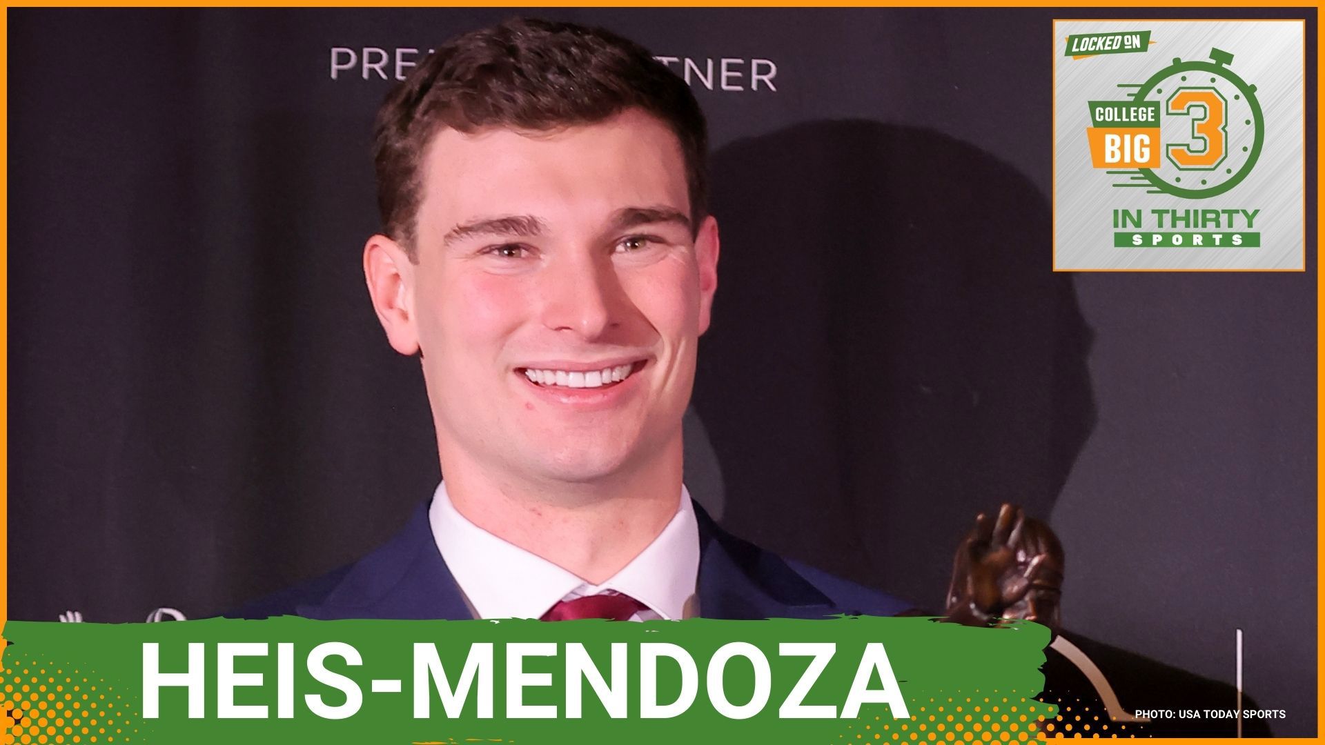 Fernando Mendoza WINS HEISMAN As Hoosiers Prepare For CFP | The Big 3 ...