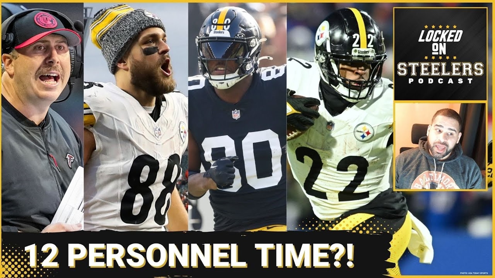Steelers' Arthur Smith to Boost 12 Personnel Usage w/Pat Freiermuth ...