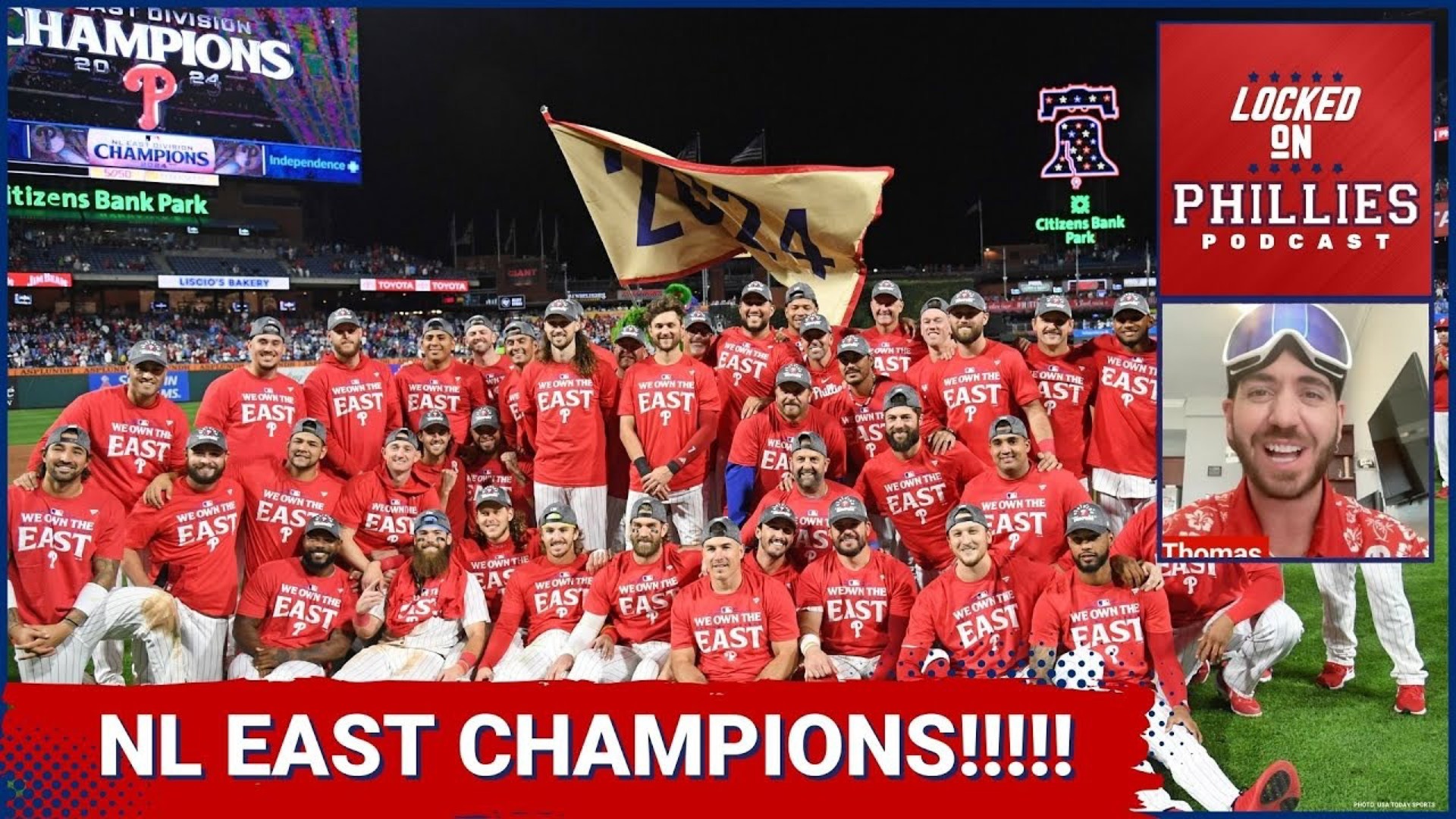 THE PHILADELPHIA PHILLIES ARE THE 2024 NL EAST CHAMPIONS | wfaa.com