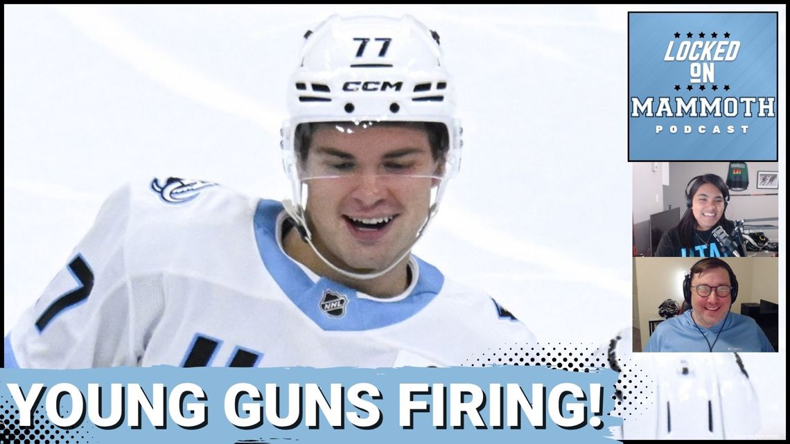 Young Guns Line ELECTRIFIES Utah Fans | Can They Outshine Avalanche ...