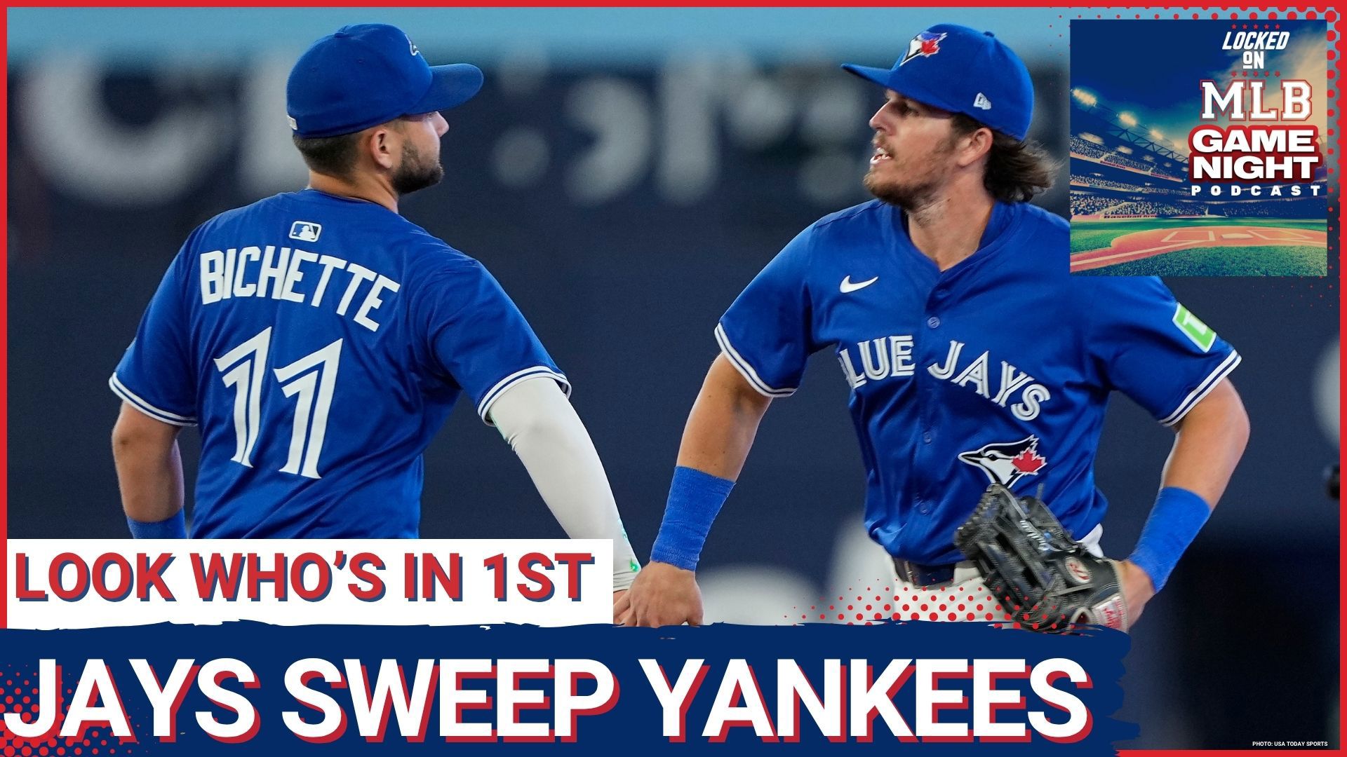 MLB GAME NIGHT: Blue Jays Sweep Yankees & Are All Alone in 1st in the AL East | wfaa.com