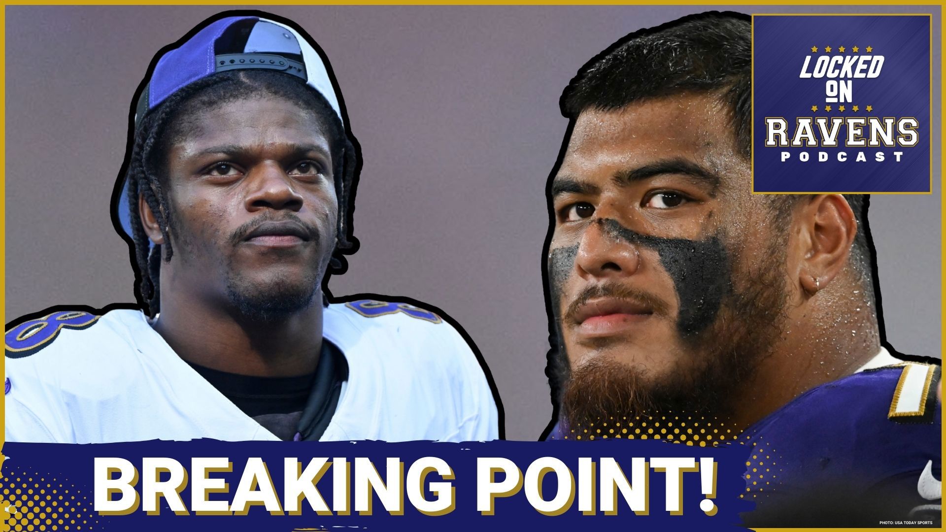 Lamar Jackson, Daniel Faalele FIERY EXCHANGE EXPOSED, current, former ...