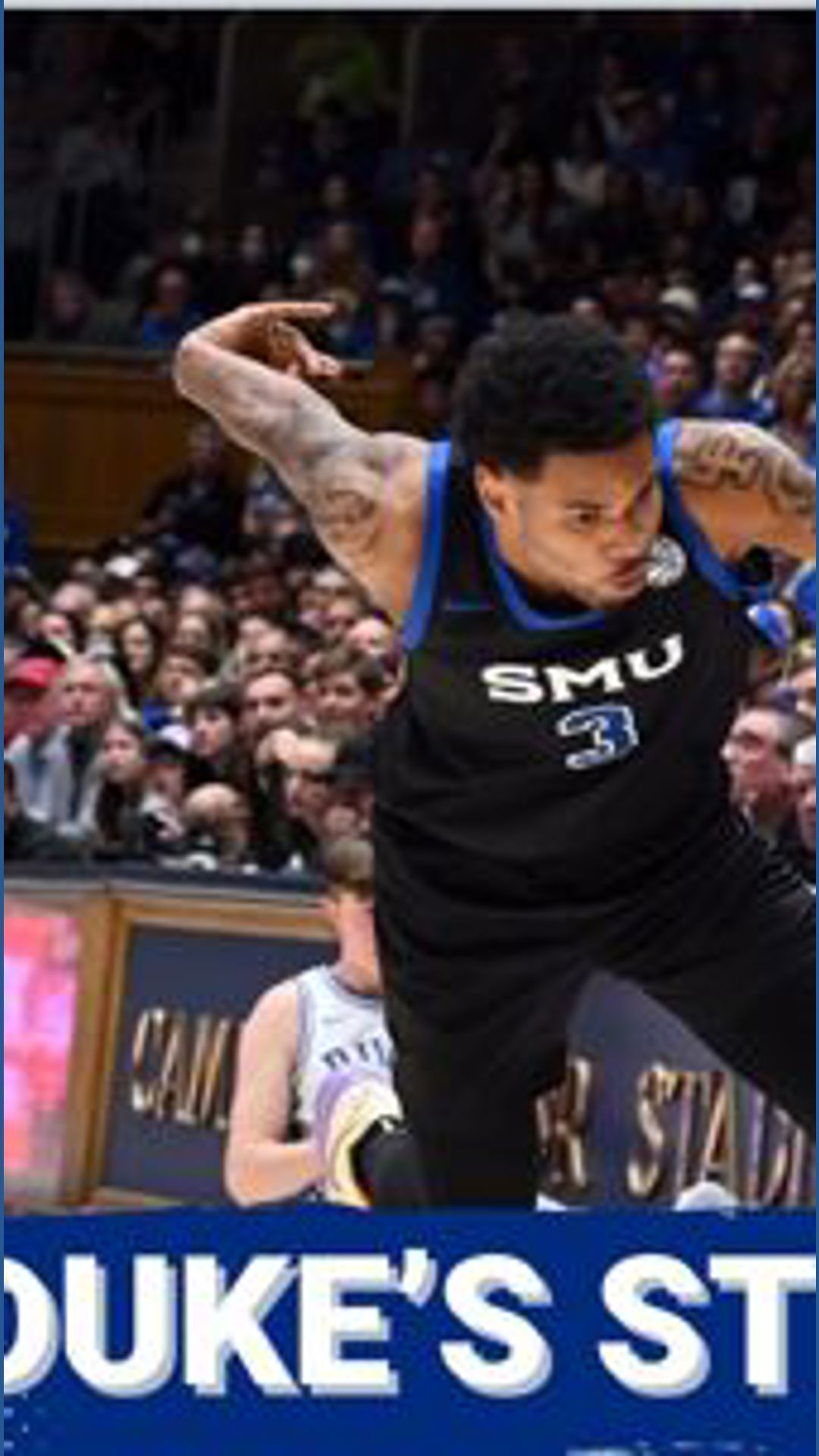 RESILIENCE: Duke Basketball EARNS Top 25 Win vs. SMU — Patrick Ngongba ...