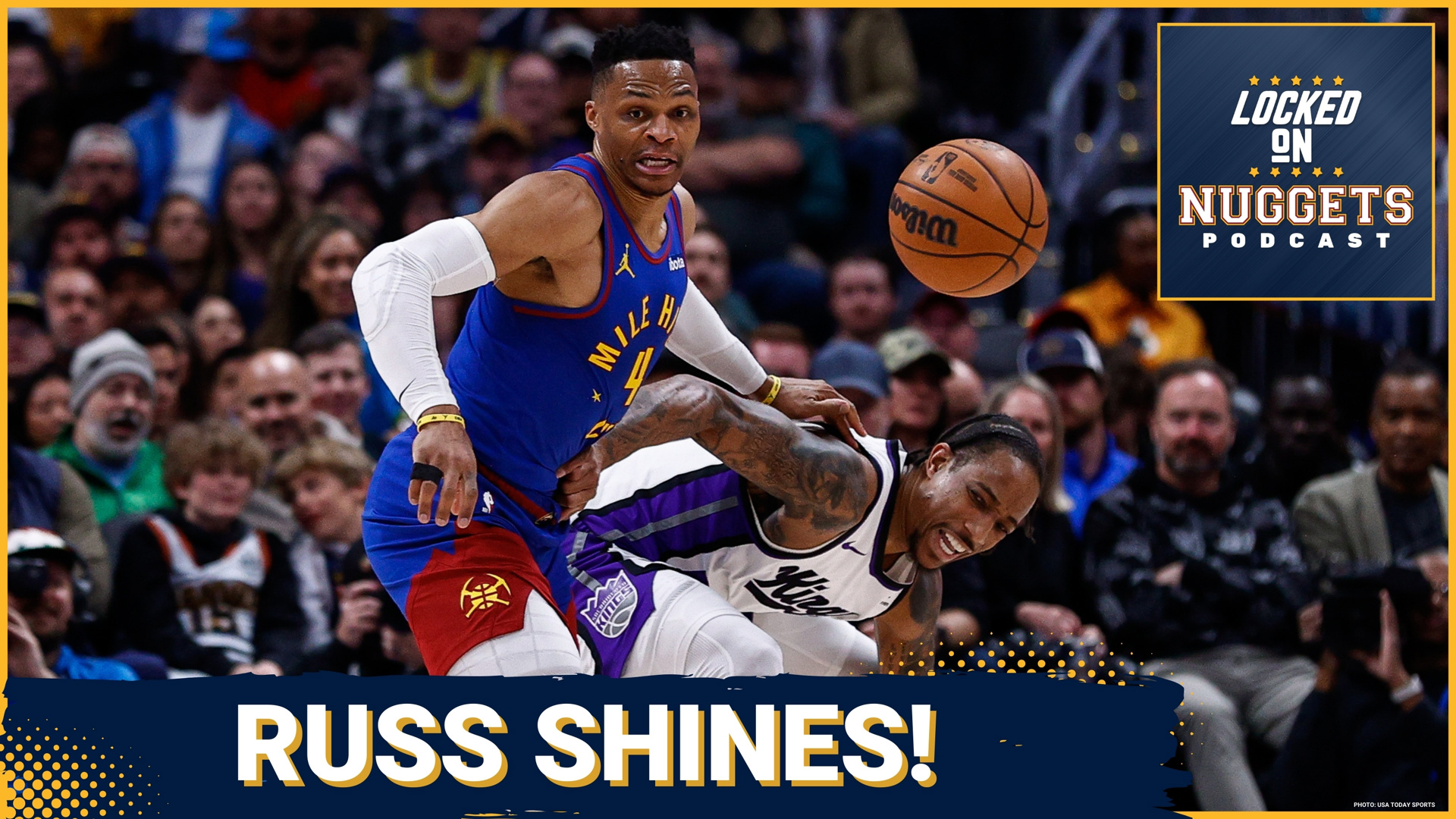 Russell Westbrook BIG game, Nuggets win tough vs Sacramento Kings | Denver Nuggets Podcast ...