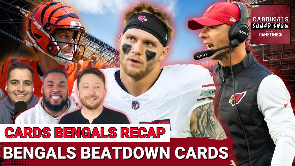 CARDINALS SQUAD SHOW: Bengals ANNIHILATE Cardinals, Will The Coaching ...