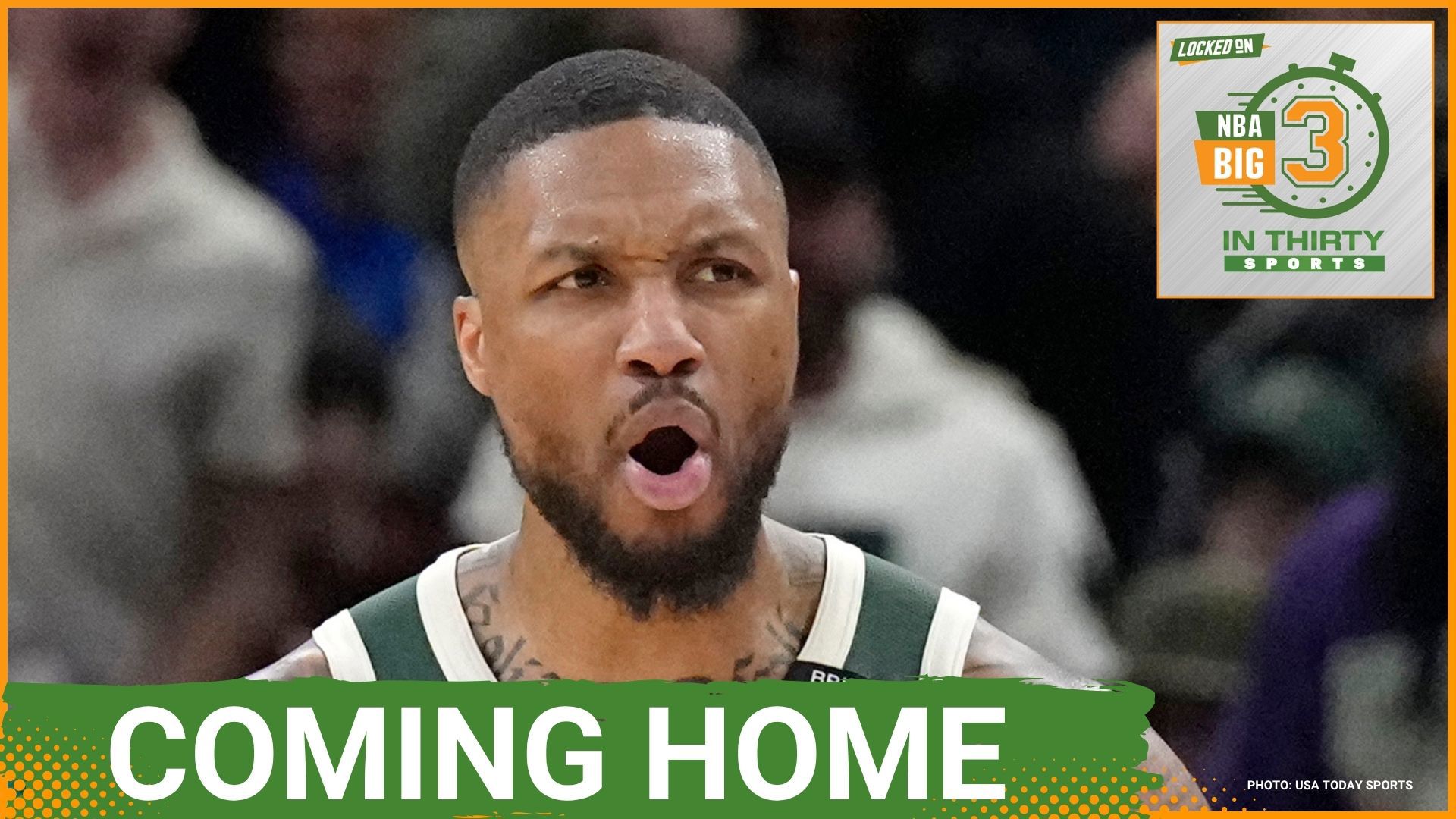 Blazers Bring Back Damian Lillard On Three-Year Deal | The Big 3 in 30 ...