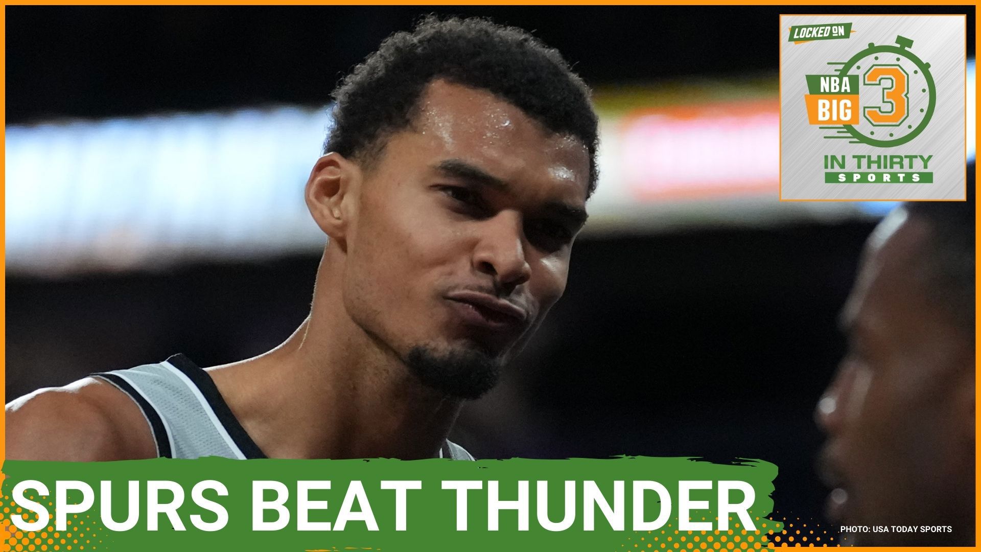 Spurs BEAT THE THUNDER And Advance To NBA Cup Final | The Big 3 in 30 ...