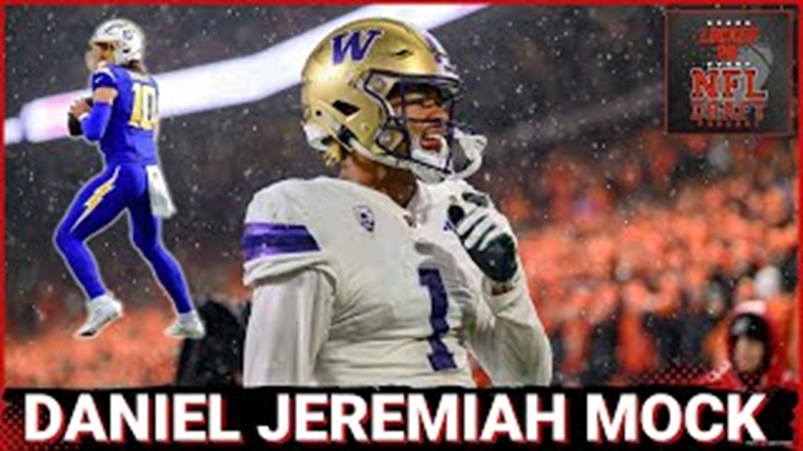 Mock Draft Monday: Rome Odunze is WR2 of 2024 NFL Draft and joins Los ...