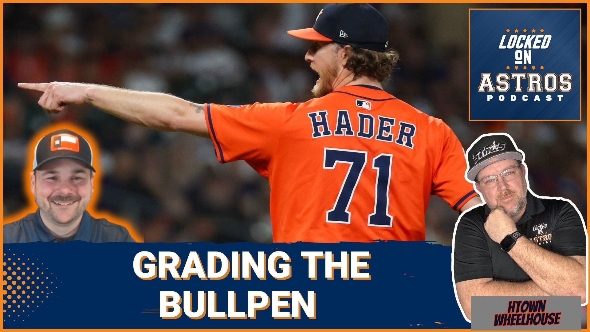 The Houston Astros' bullpen, led by Josh Hader, has carried the team ...