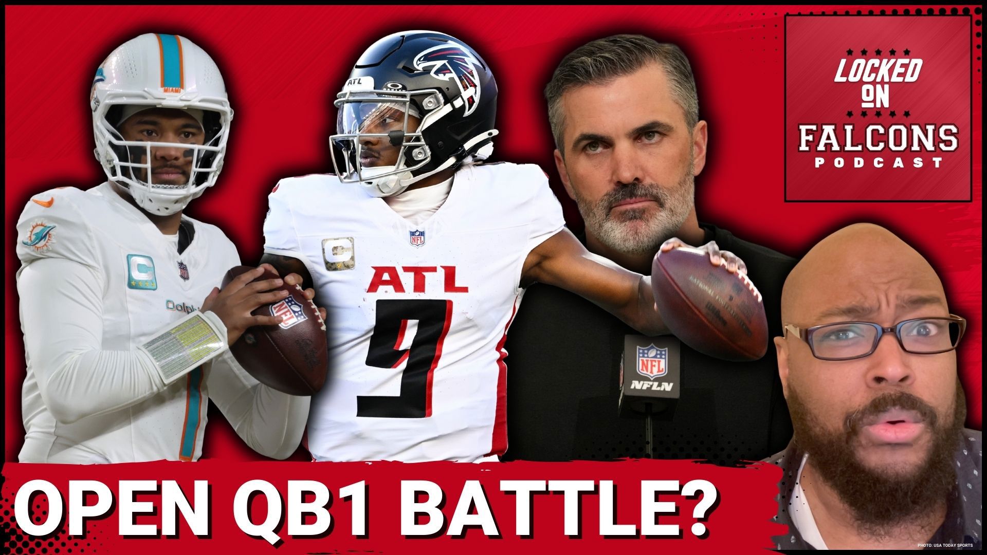 QB BATTLE: Michael Penix CHALLENGES Tua Tagovailoa For Atlanta Falcons ...