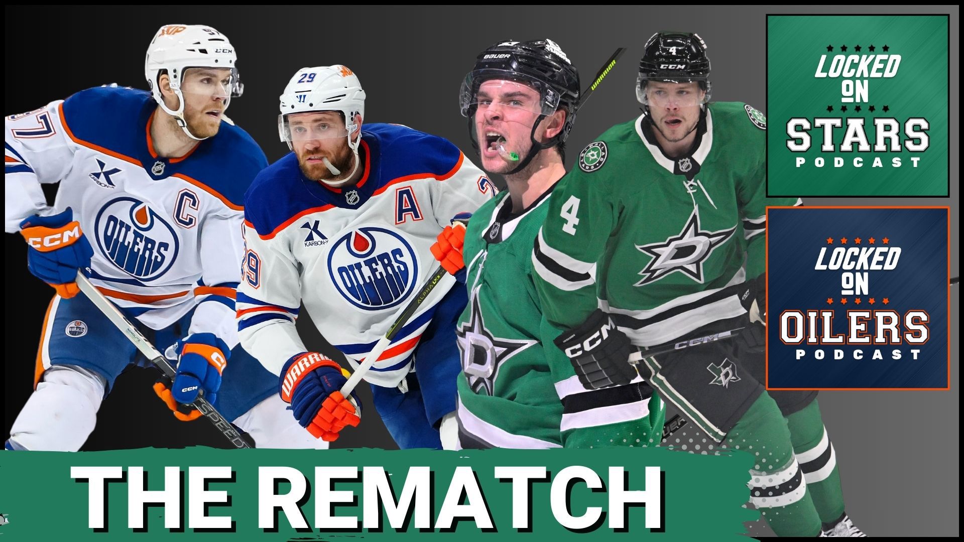 THE REMATCH: Official Dallas Stars and Edmonton Oilers Western ...