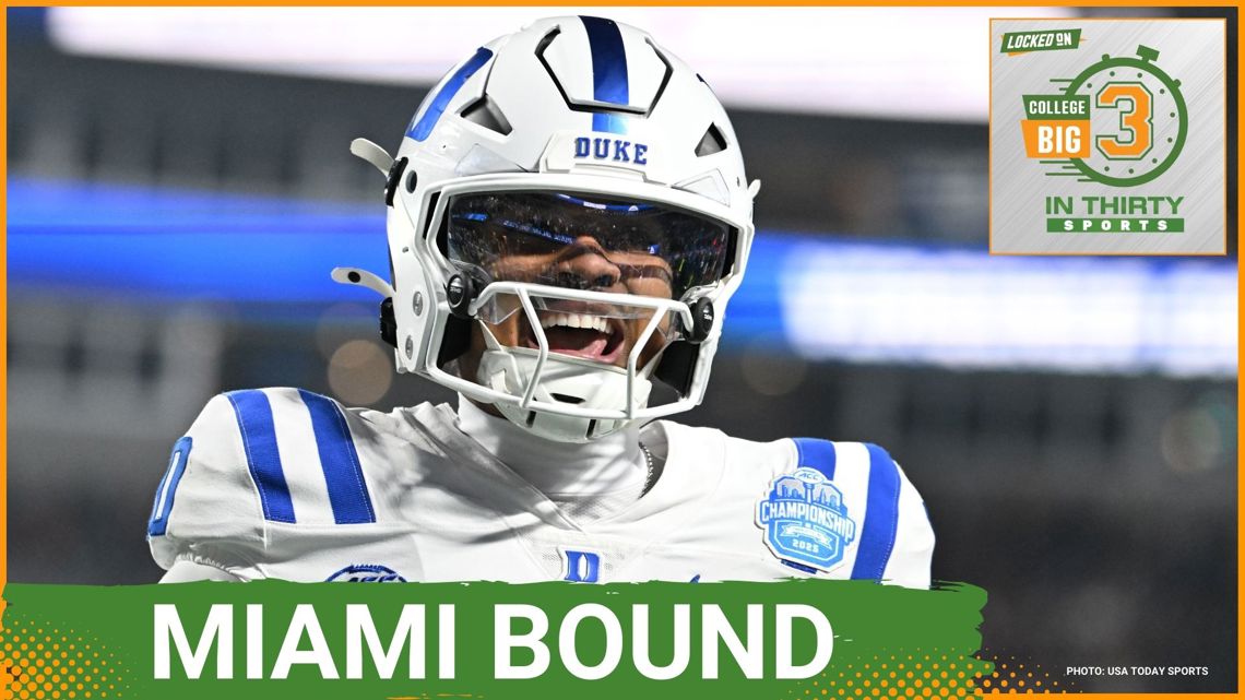 Miami FINALLY Gets Next QB In Duke Transfer Darian Mensah | The Big 3 ...