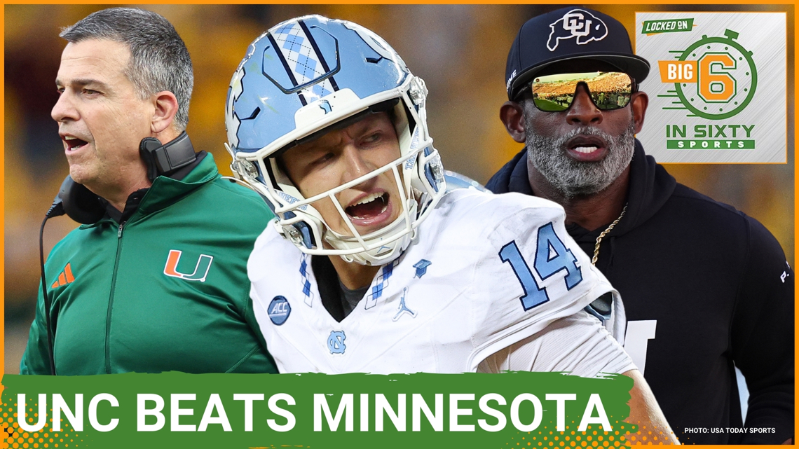 We've Made It To Week 1 of College Football | The Big 6 in 60 | wfaa.com