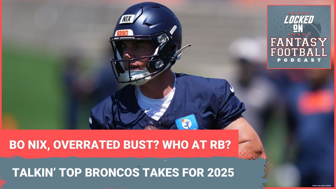 Bo Nix OVERRATED BUST QB1? DRAFT JK Dobbins or RJ Harvey as RB2? 3 ...