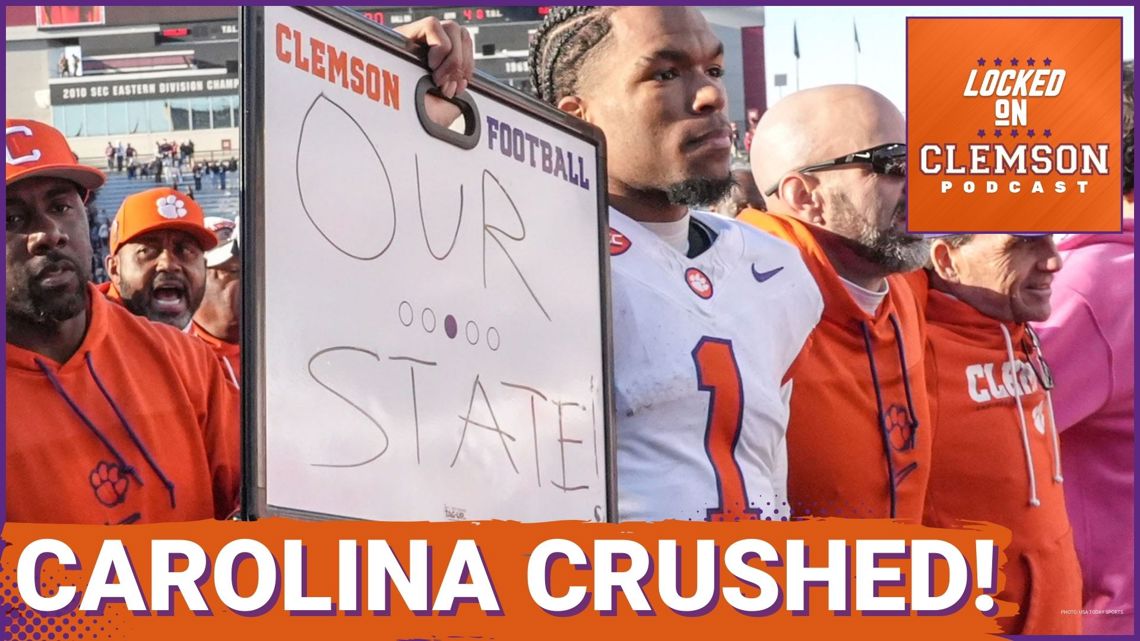SHOCKING DOMINANCE: Clemson Controls Rivalry, Cade Klubnik and Adam ...