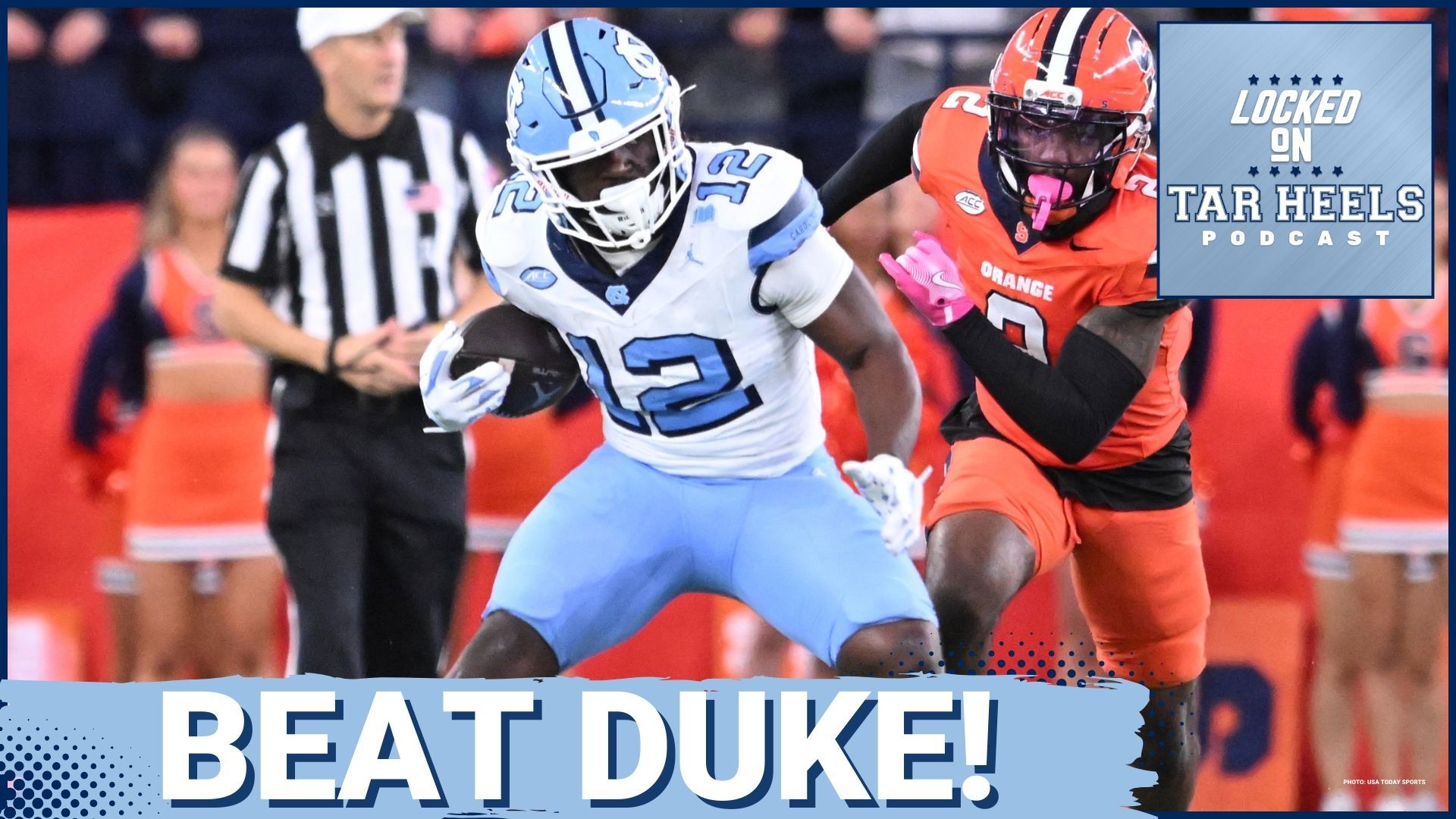 "BEAT DUKE!" Bill Belichick's FIRST UNC / DUKE Rivalry Game | Tar Heels ...