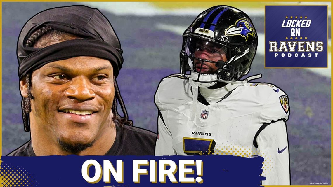 Lamar Jackson, Rashod Bateman HEAT UP at Baltimore Ravens training camp ...