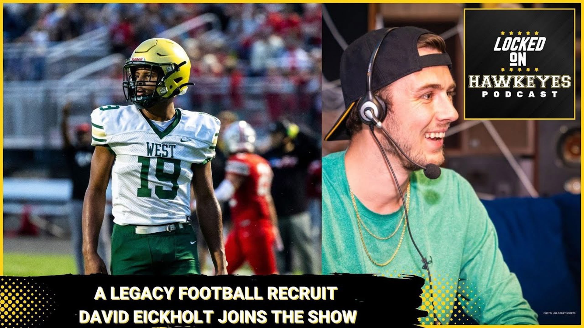 Iowa Football: A Legacy commit, David Eickholt joins the show | wfaa.com