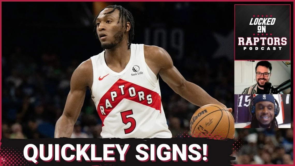 Immanuel Quickley inks 5-yearr/$175 million deal with Toronto Raptors ...